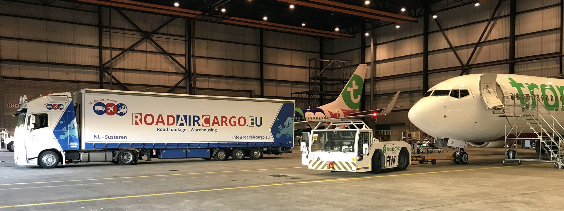 Road Air Cargo Europe. Luchtvracht over de weg in Europa ...